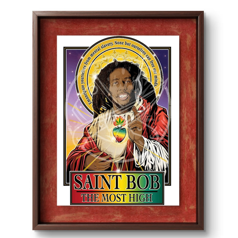 Saint Bob The Most High Poster – Cleaverandblade.com